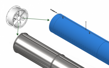 Thermal Destratification System for high induction diffusing ducts - OneAir