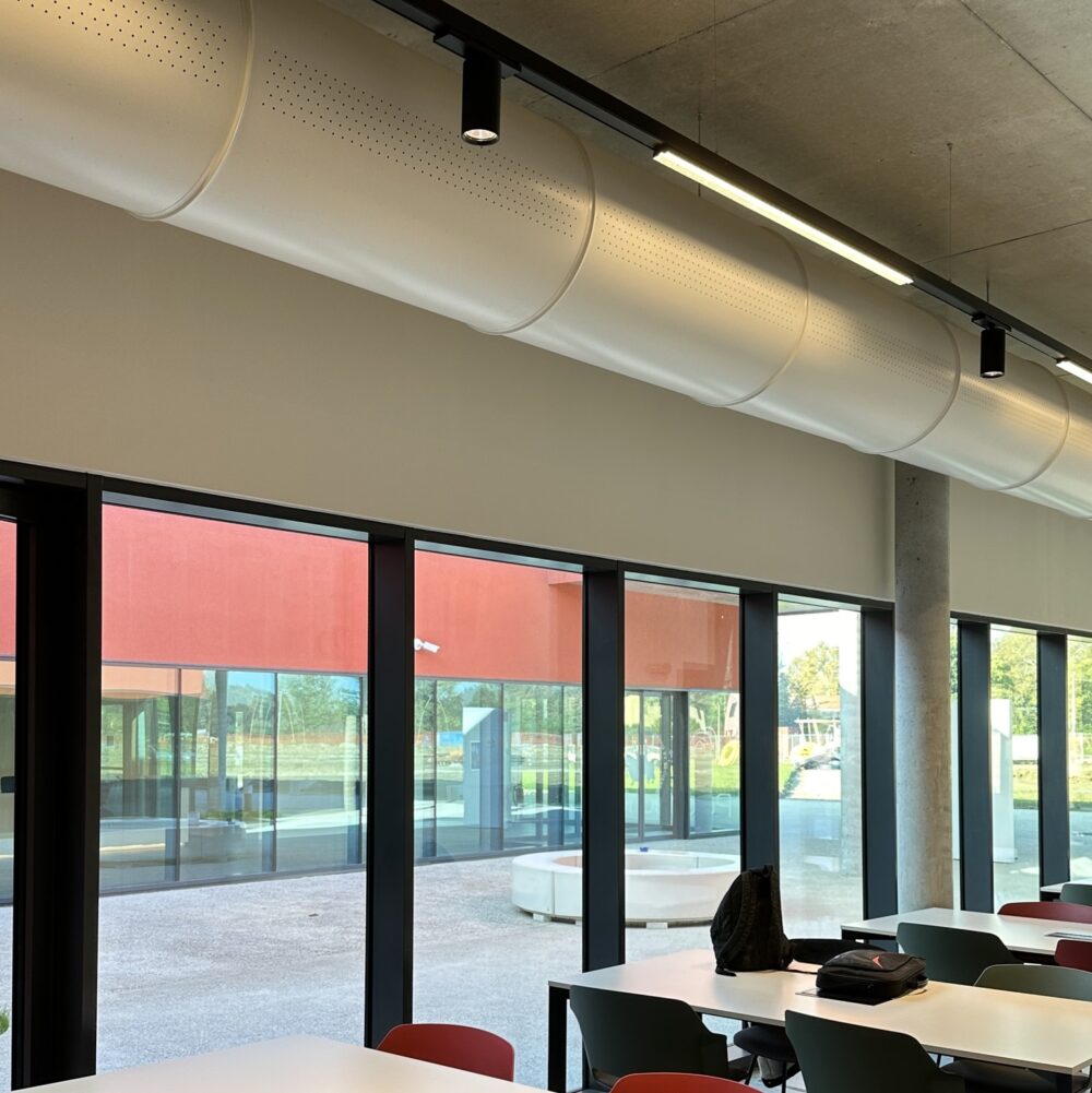 Diffusing dutcs - High-tech microperforated ducts - OneAir